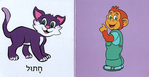 Kofiko - Animals - Children Board book in Hebrew - Pashoshim.com